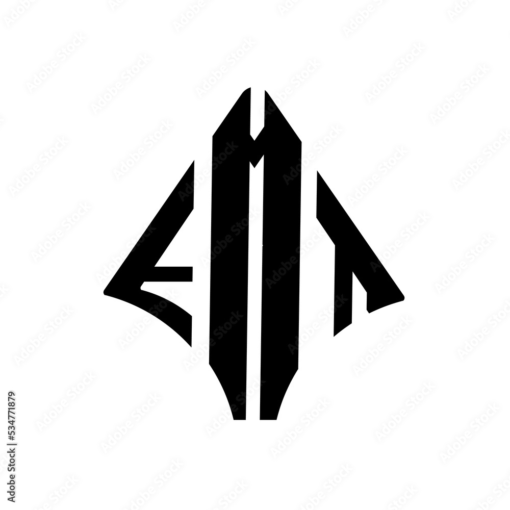 EMT logo. EMT letter. EMT letter logo design. EMT modern and creative ...