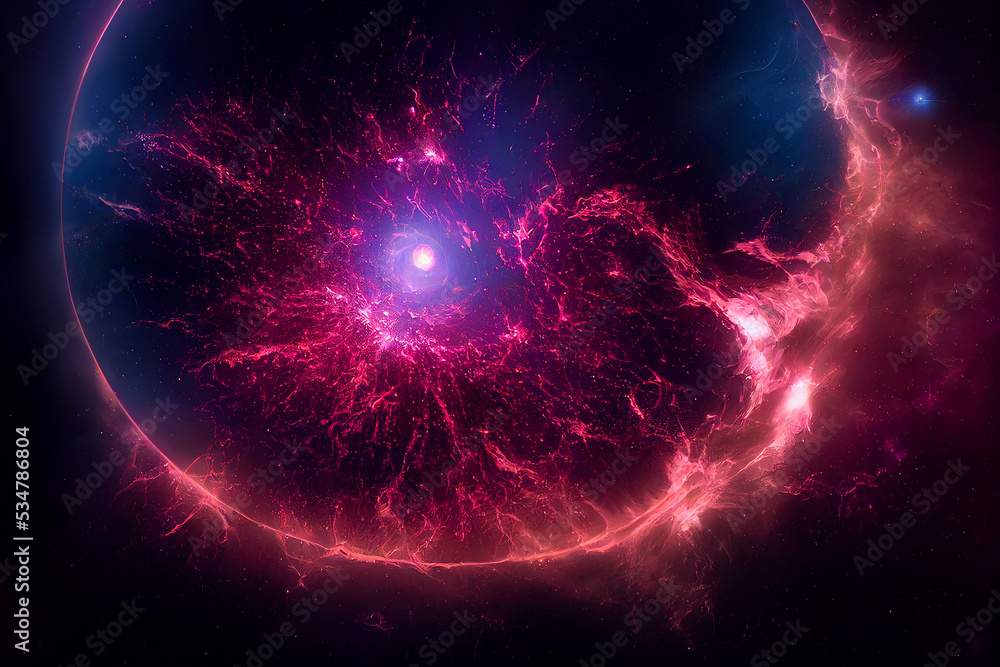 Incredible Hot Gas Giant Alien Planet 3D Artwork Spectacular Abstract ...