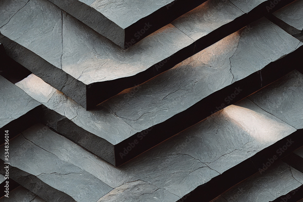 Black stone background. Top view. Free copy space.textured square floor ...