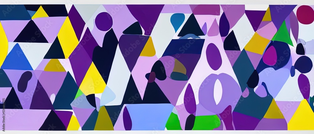 highly detailed background image with black color Scalene triangle ...