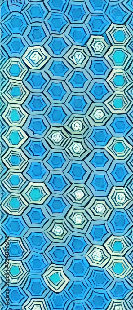 highly detailed background image Gogh white Diamond and Turquoise ...