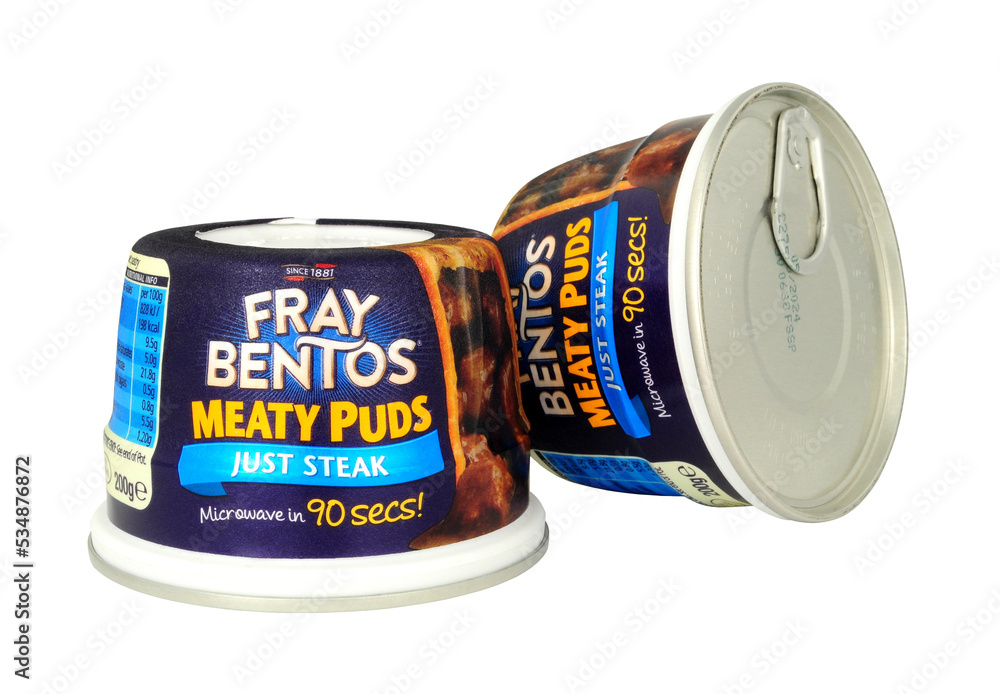 Fray Bentos meaty puds just steak flavour microwavable savoury meat ...