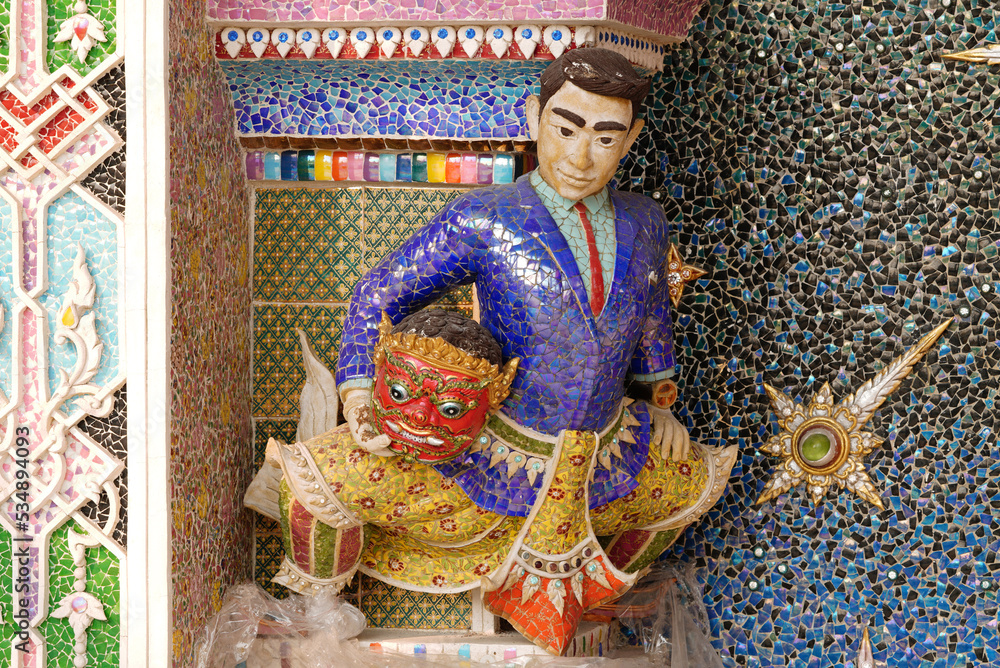 Wat Pariwat, Bangkok, Thailand for tourists to see and take pictures ...