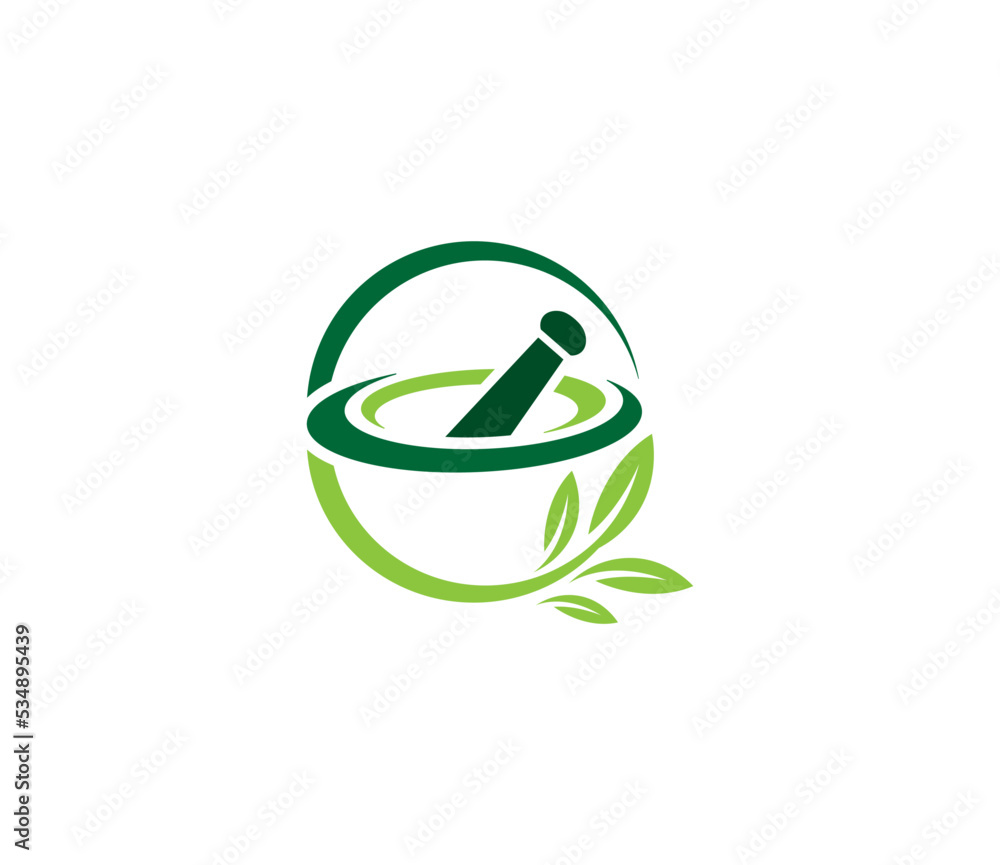 Pharmacy logo. Traditional Medicine symbol. Vector logo design template ...