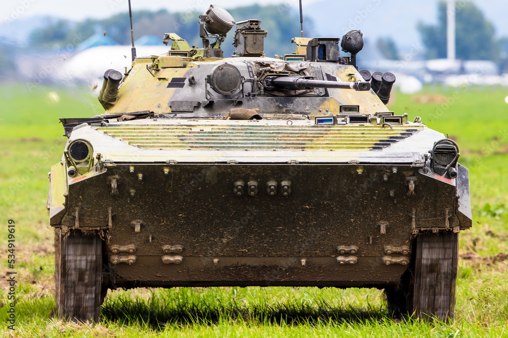 Foto de Ostrava Czech Republic 2022-09-15 The BMP-2 is an amphibious infantry fighting vehicle ...