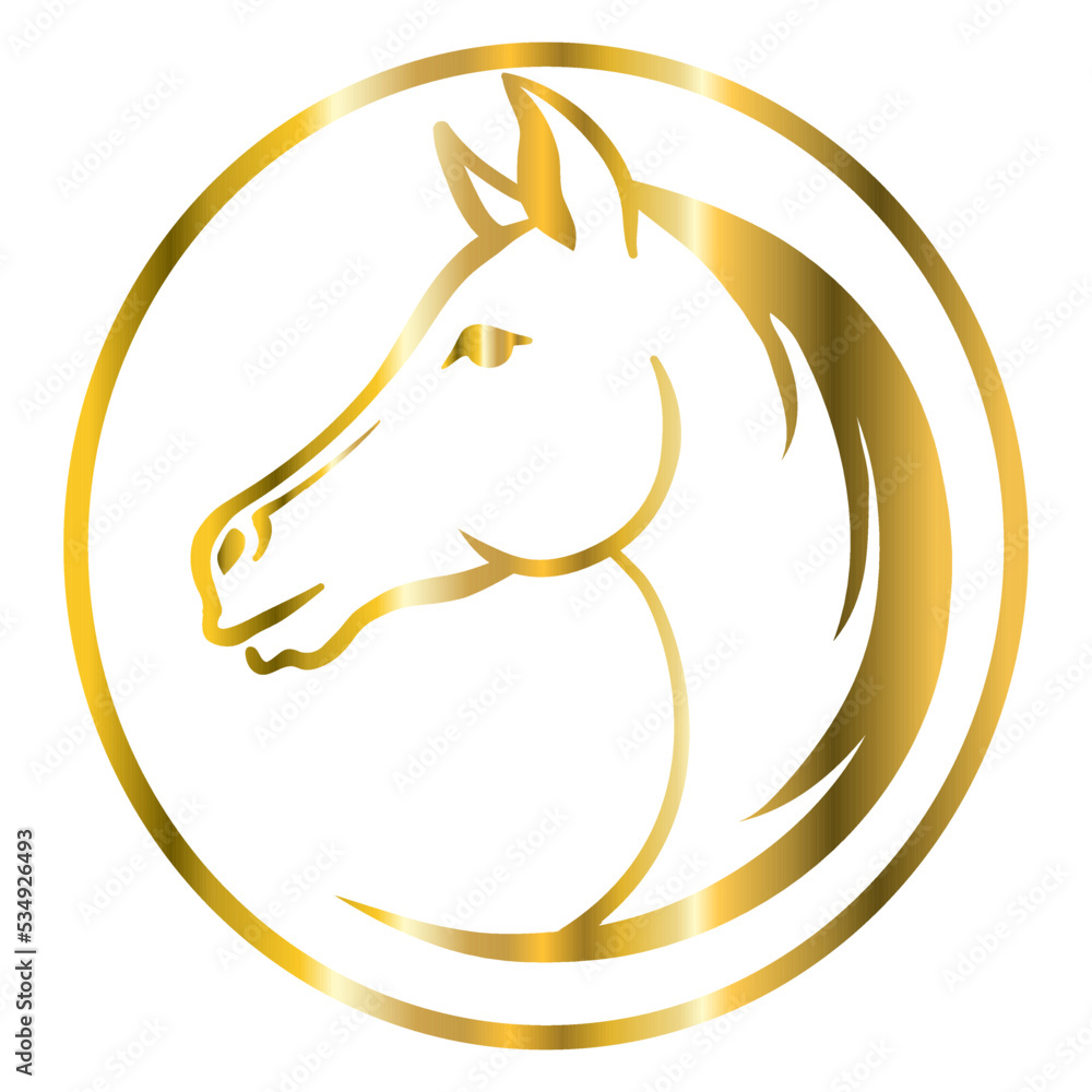Horse head Continuous one line drawing art. Horse for logo, card ... Horse head Continuous one line drawing art. Horse for logo, card ...
