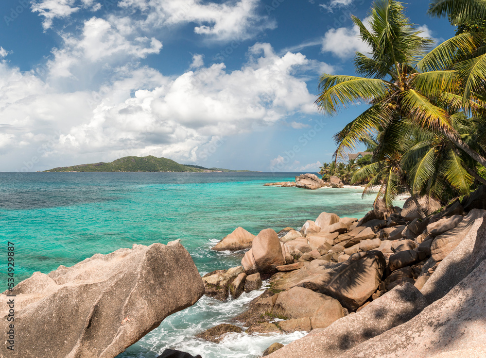 tropical coastline Stock Photo | Adobe Stock