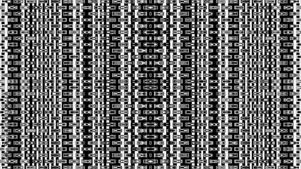 Animated abstract patterns. Looped graphic background of geometric ...