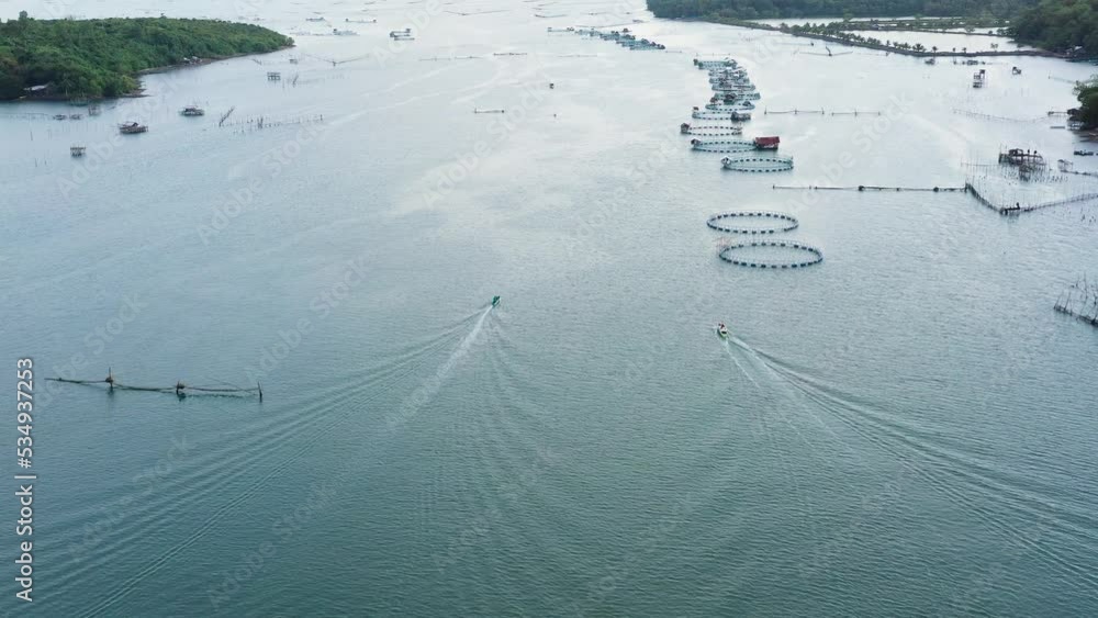 Fish cage for tilapia, milkfish farming aquaculture or pisciculture ...