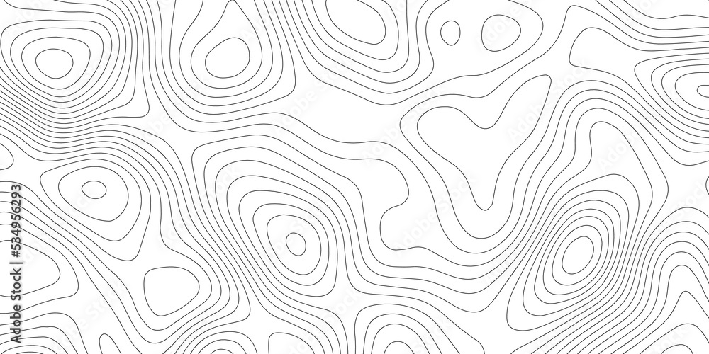 Topographic contour map. Vector cartography illustration. Topography ...