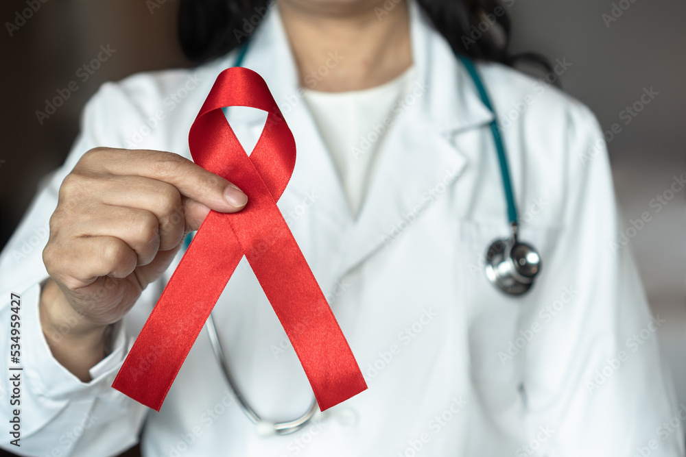 World aids day and national HIV AIDS and ageing awareness month with ...