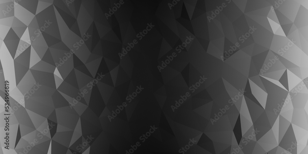 Polygons background, polygonal abstract black wallpaper with geometric ...