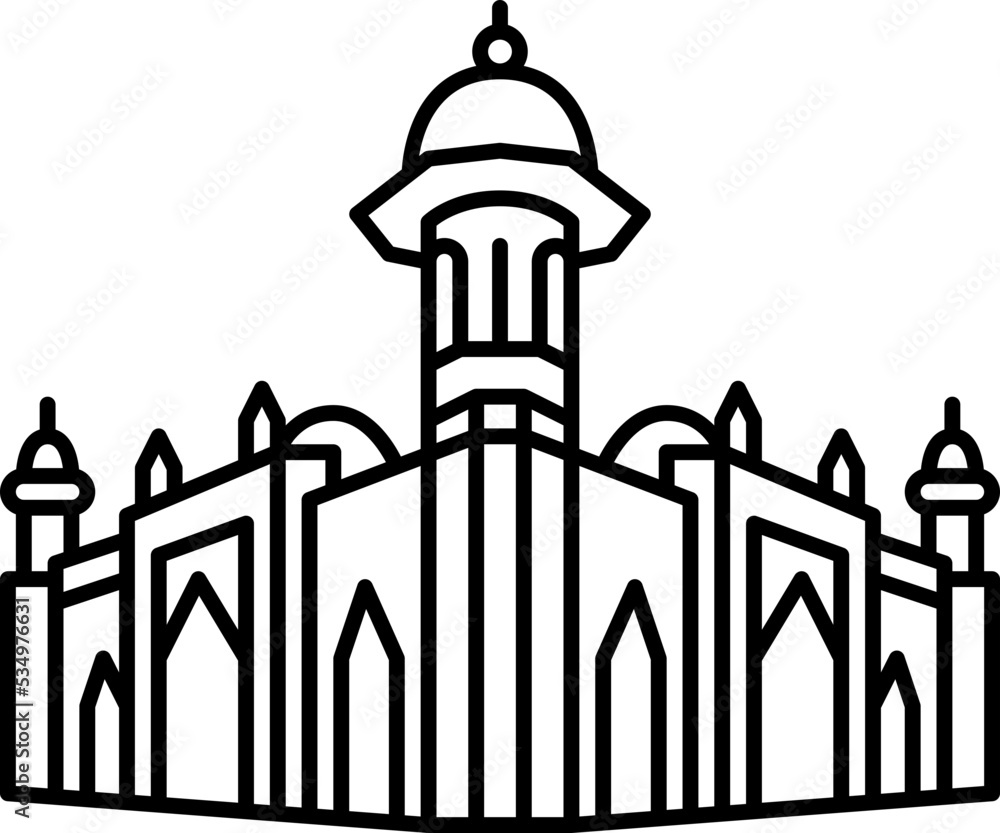 dhaka icon Stock Vector | Adobe Stock