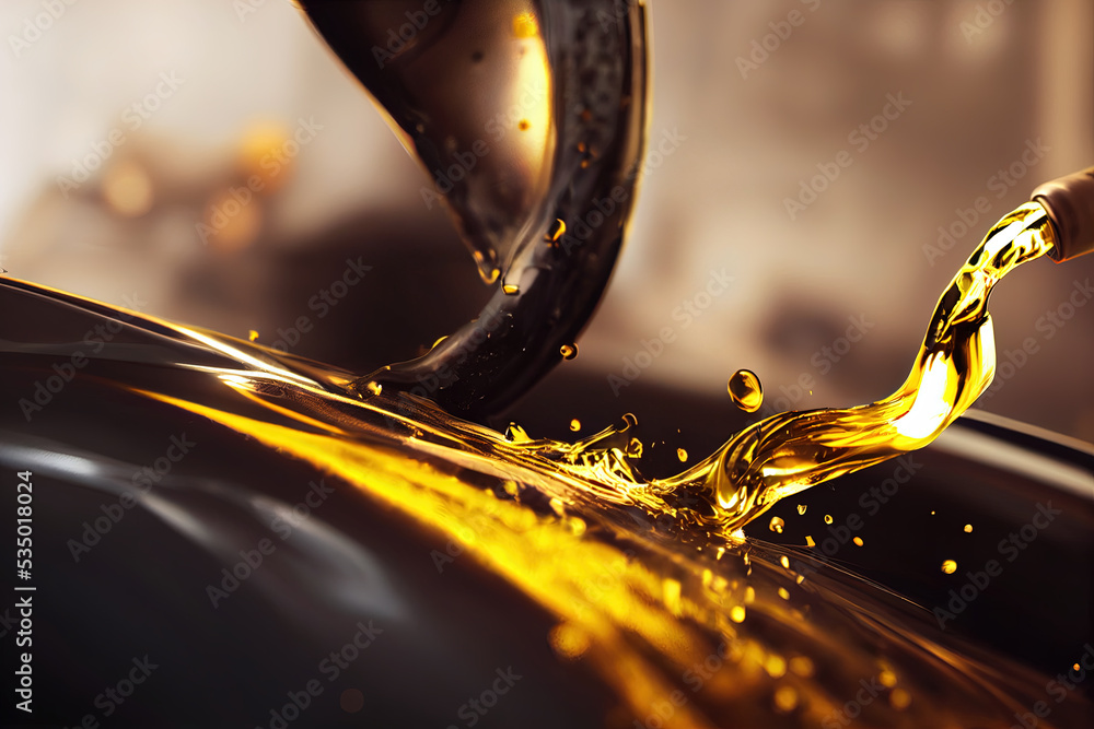 Car motor oil splash Stock Illustration | Adobe Stock