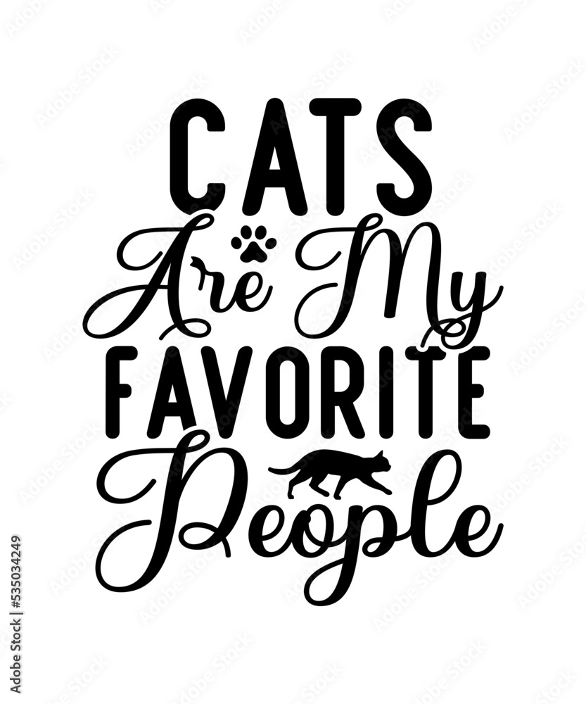 Funny Cat SVG Bundle, Cat SVG, Kitten SVG, Cat lady svg, crazy cat lady ...