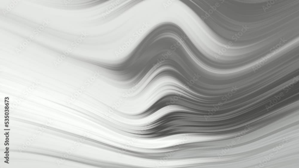 Abstract Wave Render Background White Clean Ripple Animation Motion
