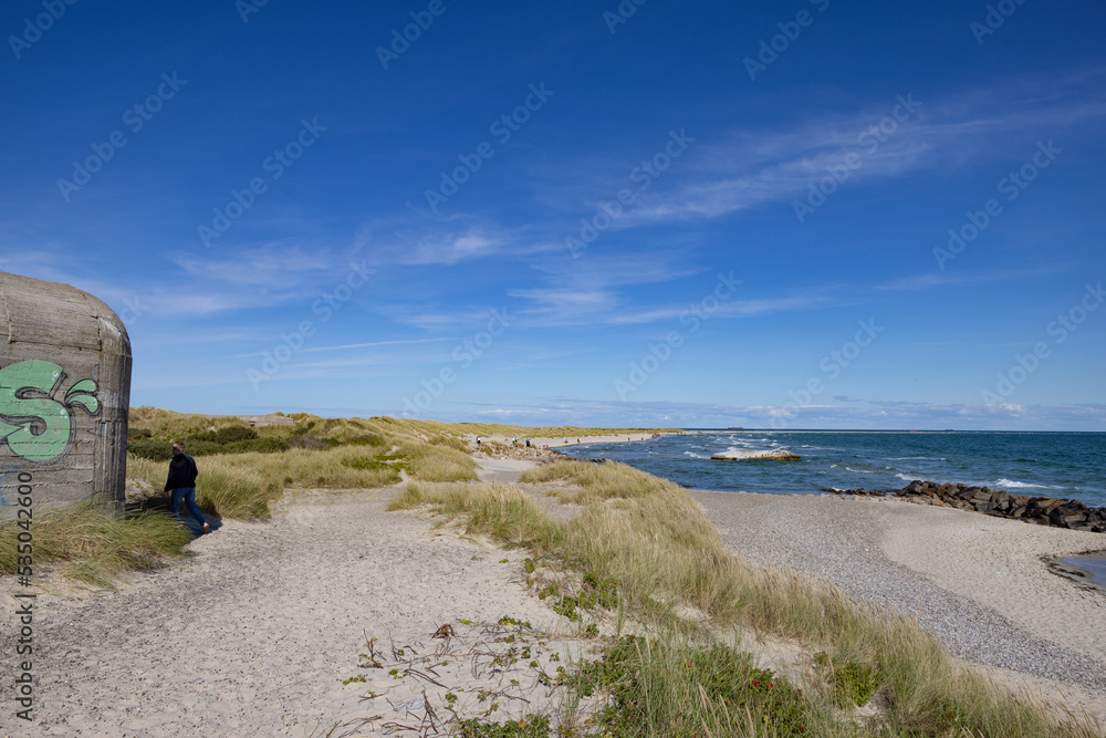 Skagens Odde, English Scaw Spit or The Skaw)is a sandy peninsula the northernmost area of ...
