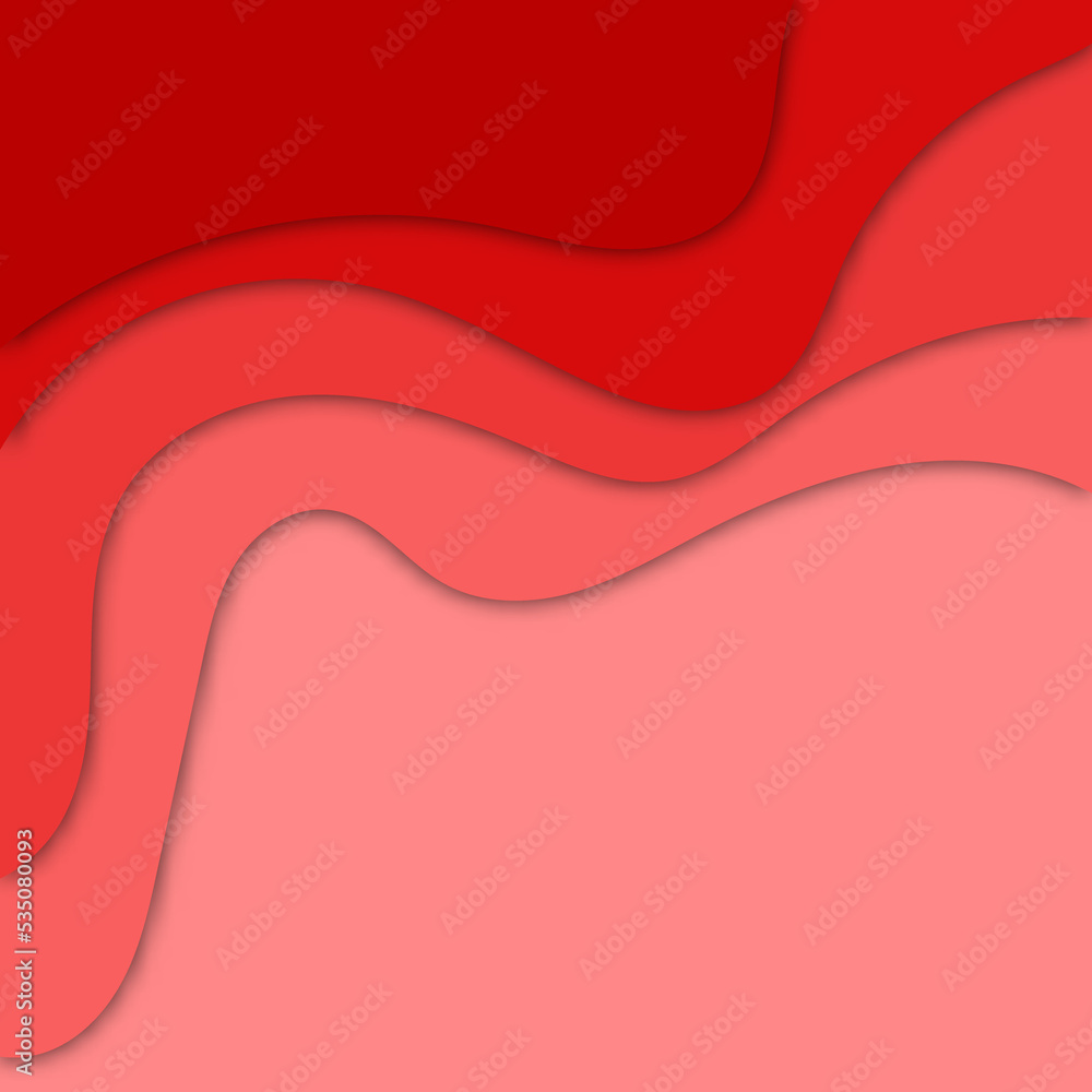 Cut paper background. Abstract realistic paper decoration for design ...