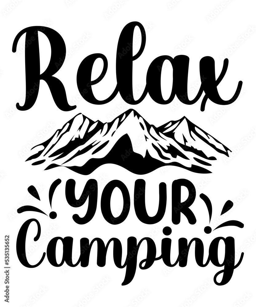 Camping Svg Bundle 42 Camping Svg Camper Svg Camp Life Svg Camping