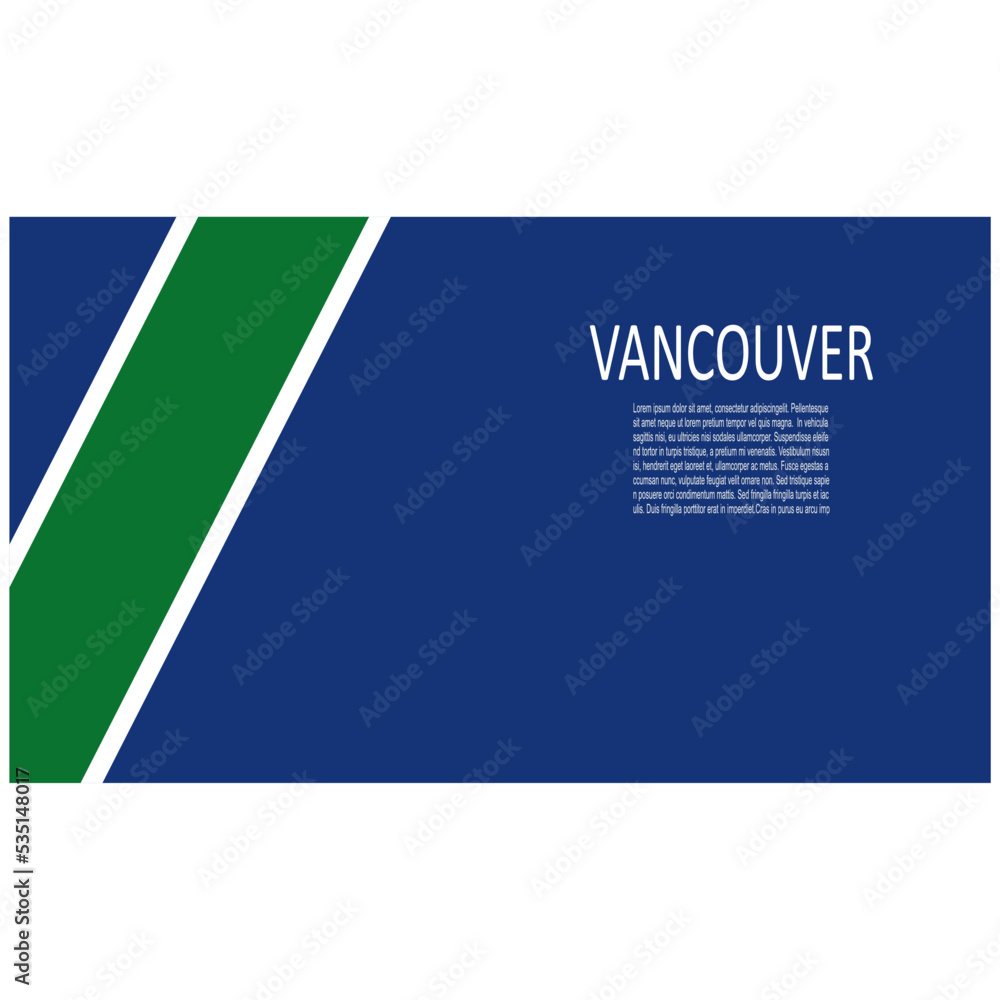 Vancouver Canucks ice hockey team uniform colors. Template for ...