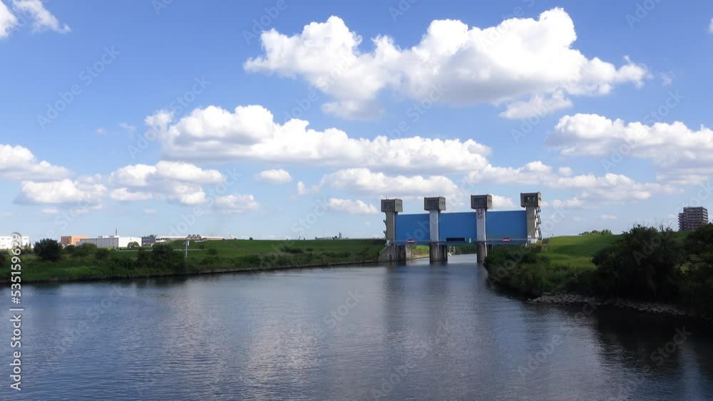 Japanese river sluice Stock Video | Adobe Stock