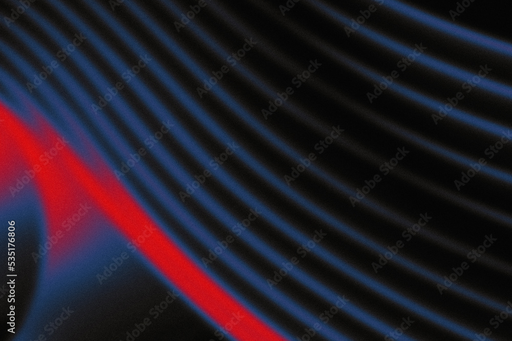 abstract waves, retro vibrant gradient background with thermal heatmap effect and grain texture ...