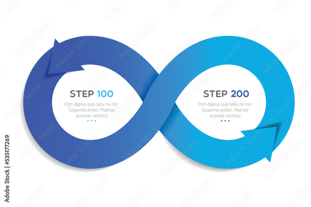 Two elements scheme, diagram. Infographic template. Stock Vector ...