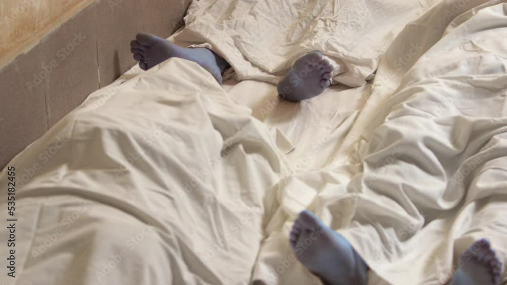 Corpse after disease, human life. Epidemic alert and infection. Scene ...