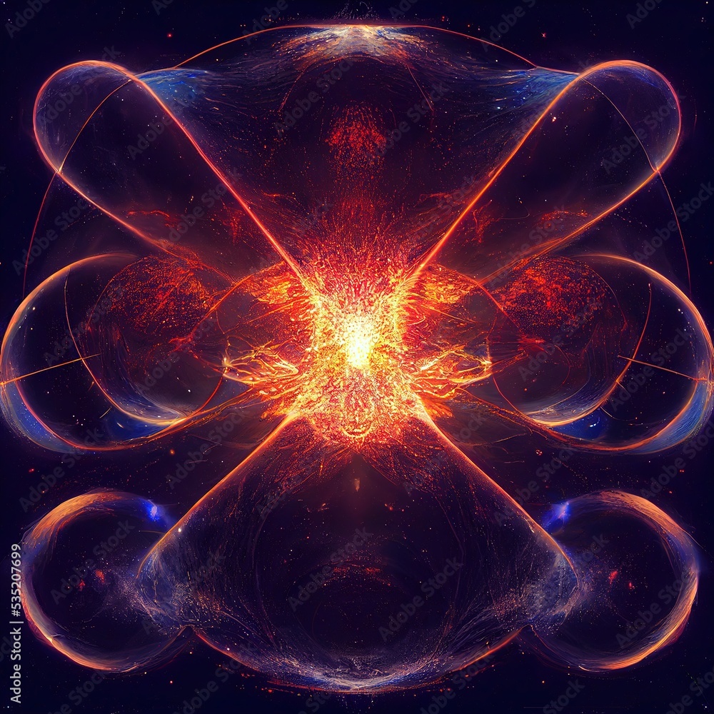 Black hole. Universe. cosmic. supernova. concept art. illustration Stock Illustration | Adobe Stock