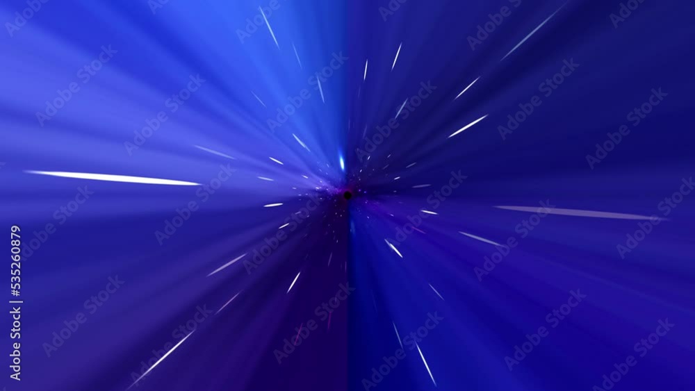 Light Speed Space Tunnel Background. Pseudo light speed space tunnel ...