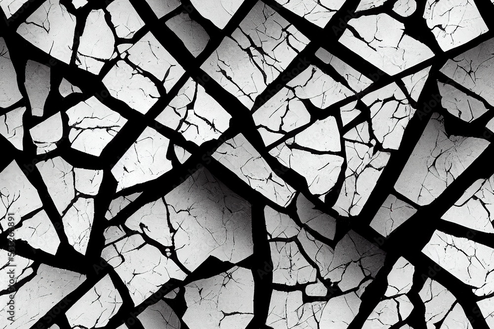 Cracked marble seamless texture. Marbled background. Grunge textured ...