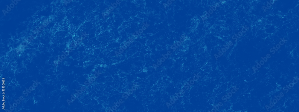 Abstract blue marble texture background with curved stains, shiny blue ...