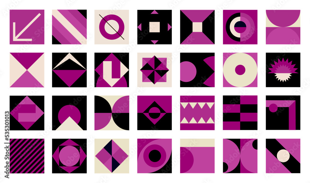 Simple Graphic Design Shapes