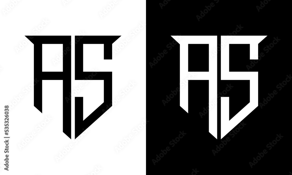 letter as logo design Stock Vector | Adobe Stock