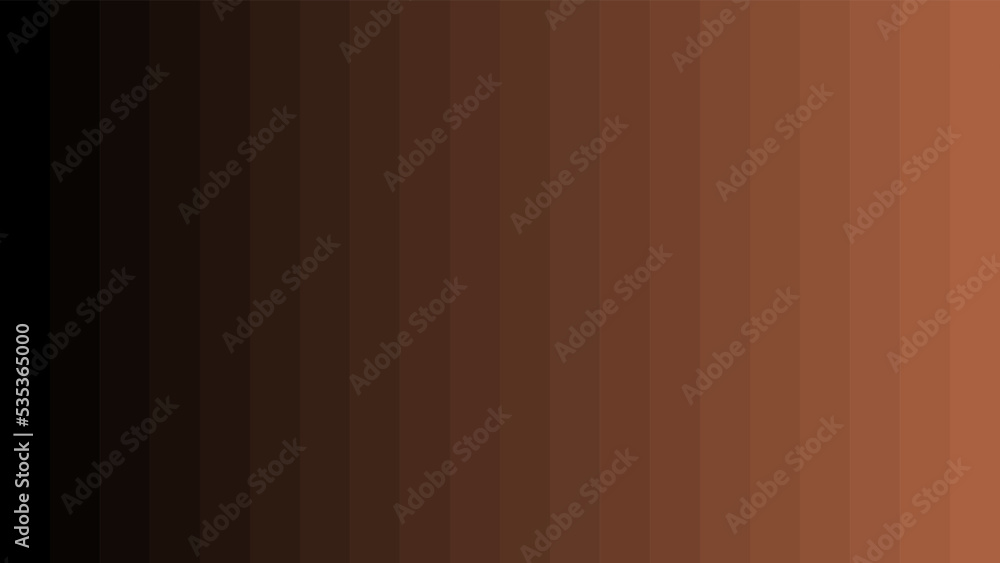 Vecteur Stock Vector Illustration of color gradient from black to brown ...