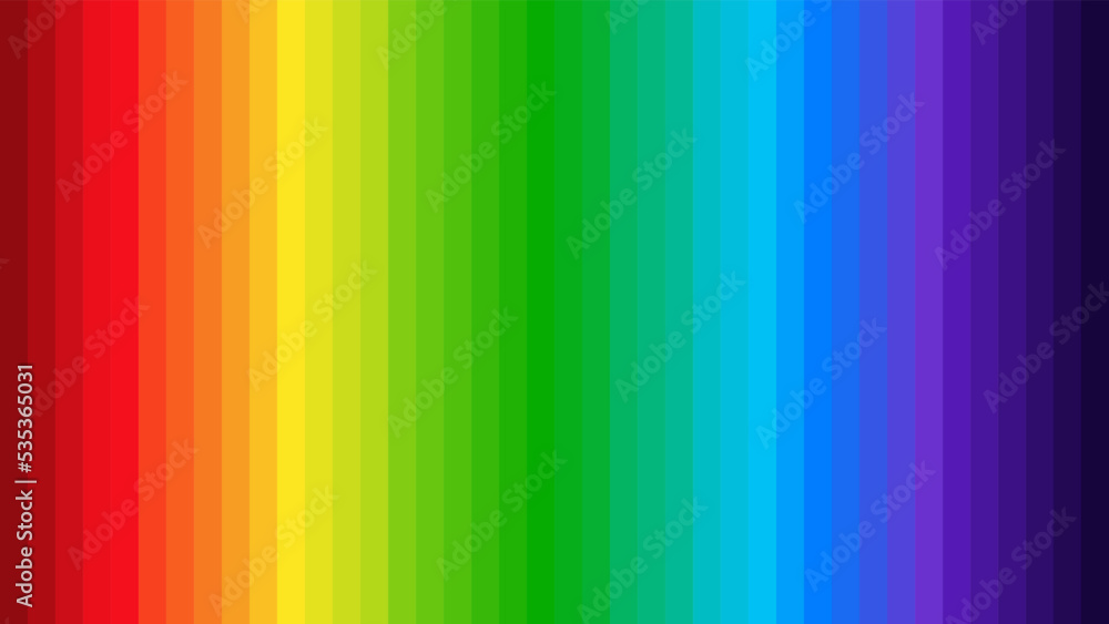 Vector Illustration of color gradient from spectrum colors. spectrum ...