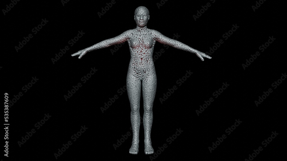 Programmable matter forming body of human. Claytronics , catoms ...