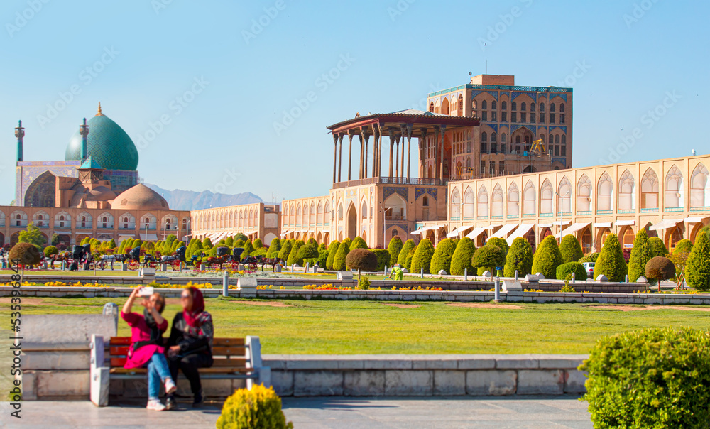 Shah (Imam) Mosque (Jameh Abbasi Mosque), Imam mosque in Naghsh-i Jahan ...