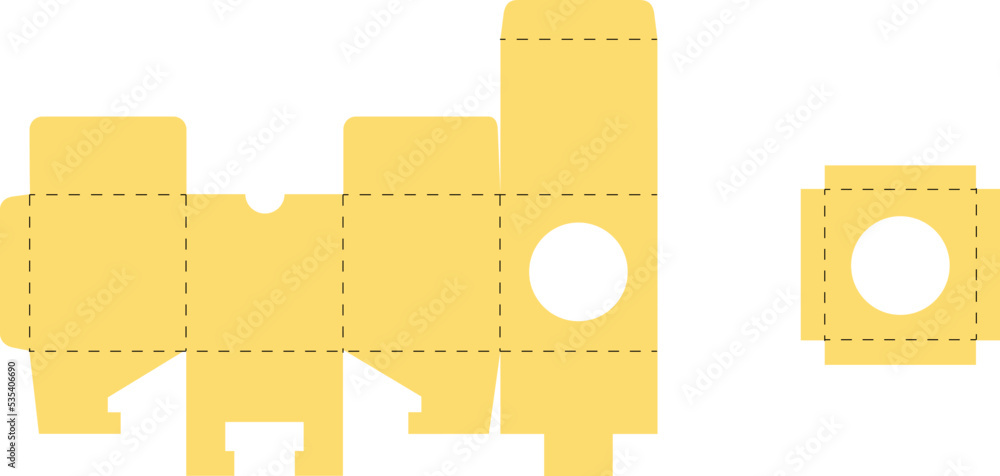 Bath bomb packaging template Stock Vector | Adobe Stock