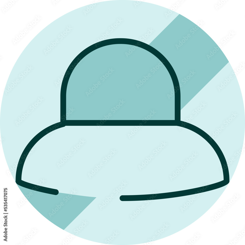 Warning sign no hats, illustration, vector on a white background. Stock ...