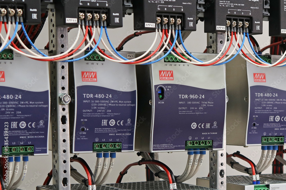 Drivers for LED lighting of apartments installed in the electrical ...