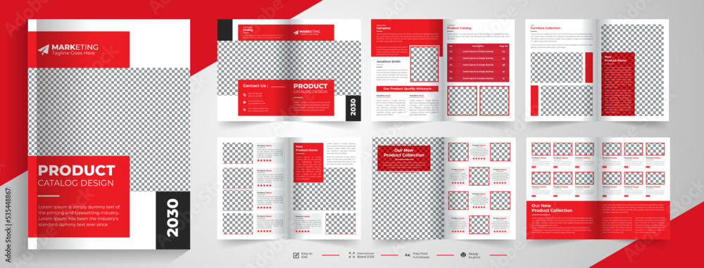 Company product catalog design template, Product catalog design ... Company product catalog design template, Product catalog design ...