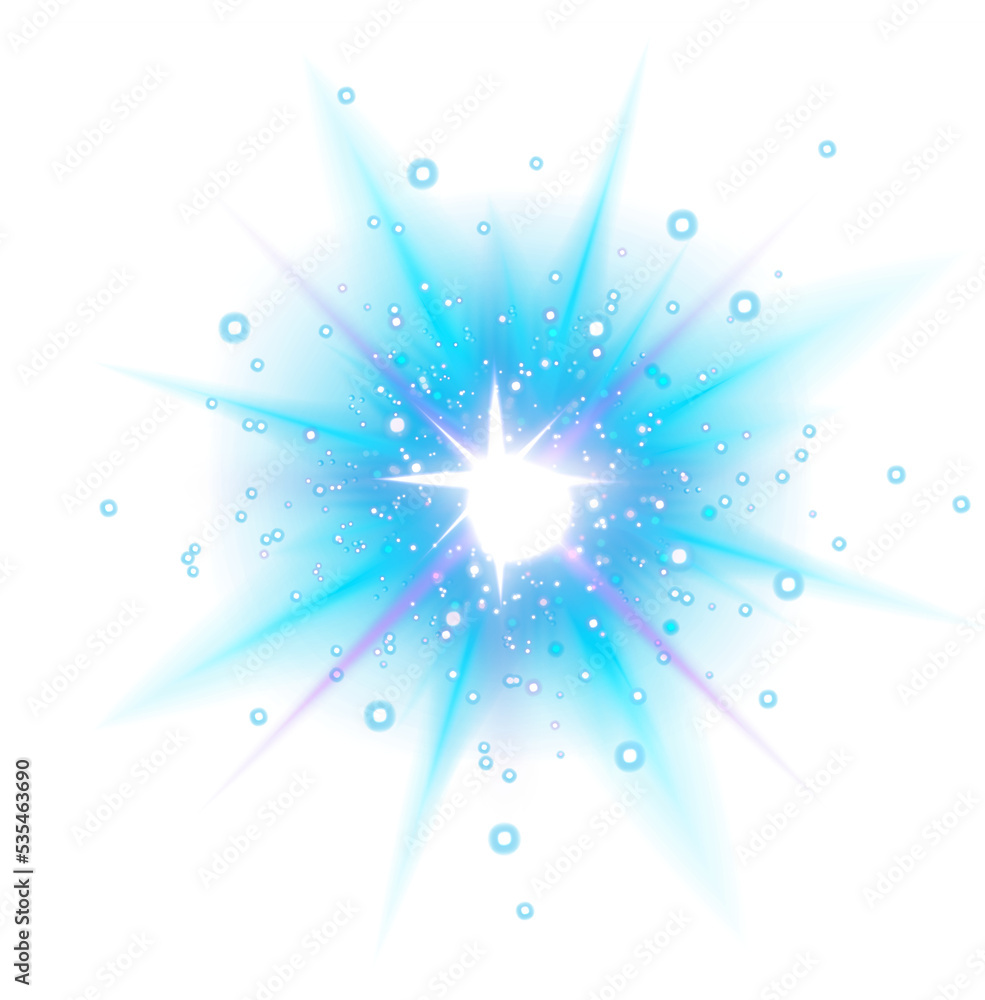 Glow light star Stock Illustration | Adobe Stock