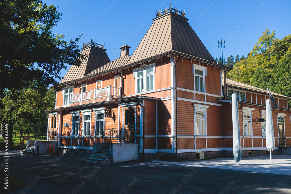 Fiskars, Finland, a village, the town of Raseborg, in western Uusimaa ...