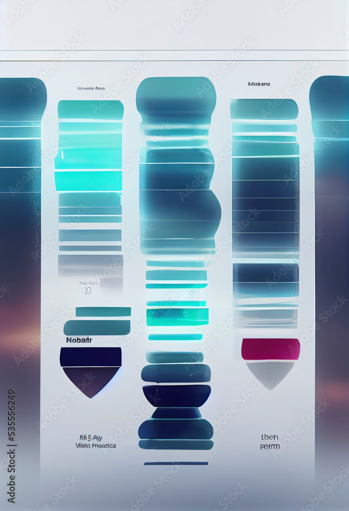 DNA Sequencing Results - Illustration of Genome Testing Table Stock ...