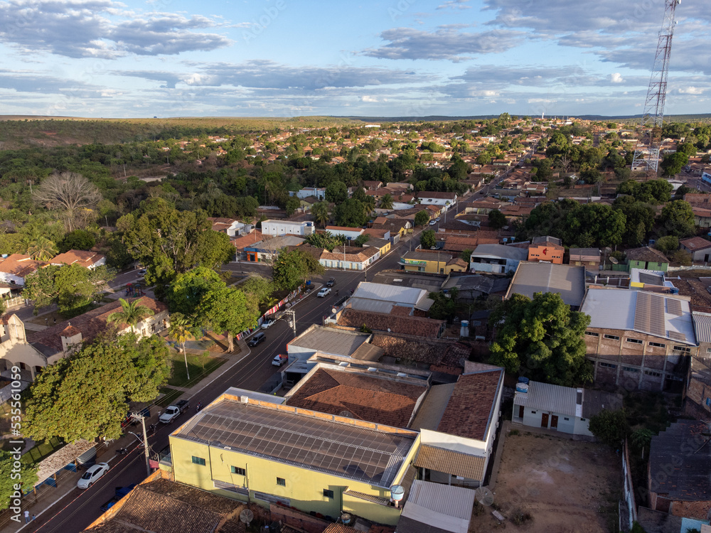 beautiful small town in the middle of the Brazilian savanna, Ponte Alta ...