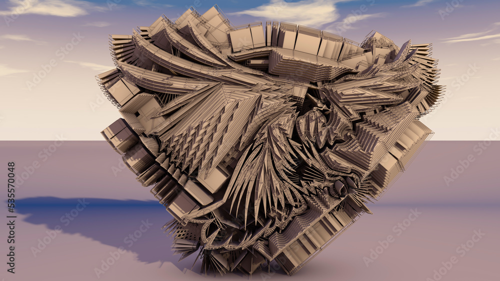 All about an eagle and the beauty of its wings. If turned into a mega ...