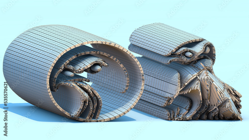 All about an eagle and the beauty of its wings. If turned into a mega ...