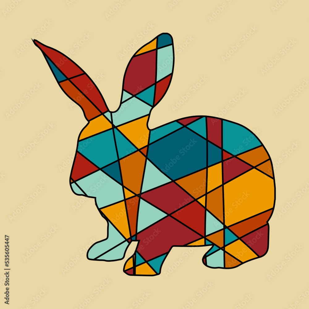 Happy new year Vector illustration with mosaic-style 2023 year numbers ...