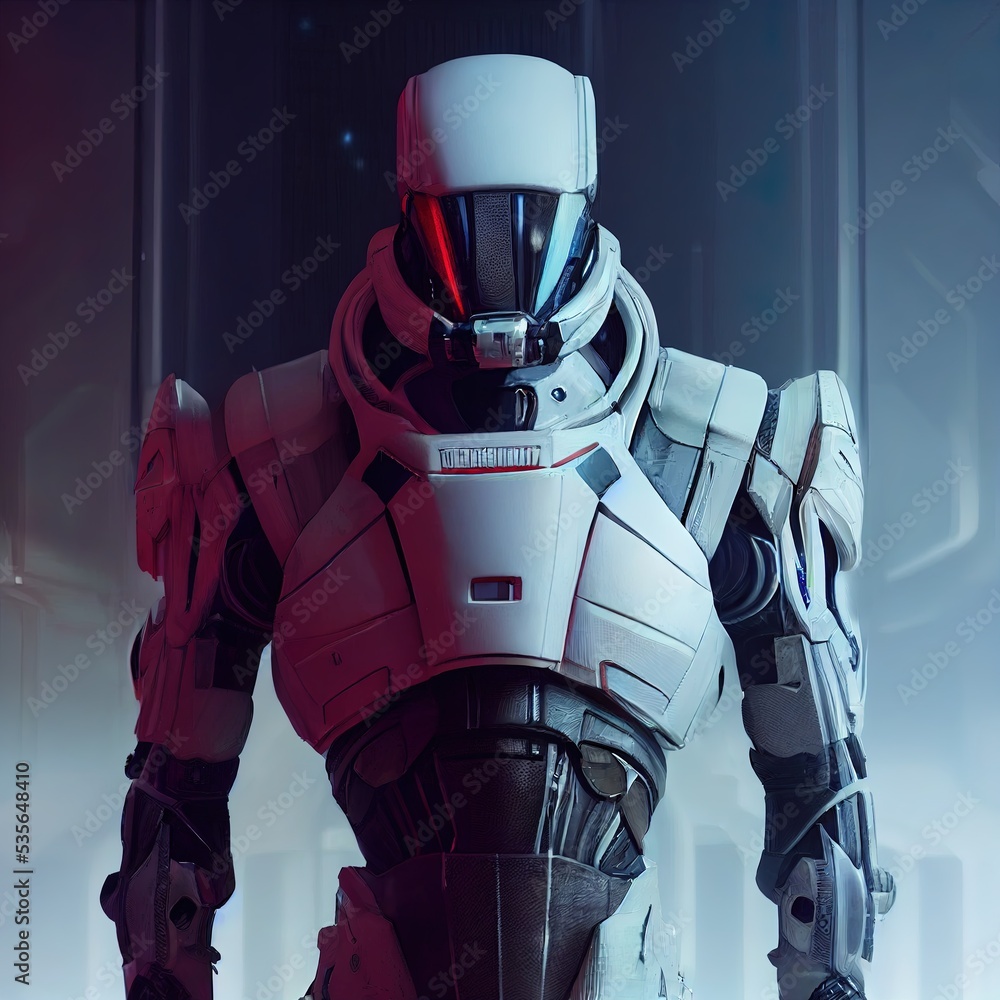 Futuristic Space Armor